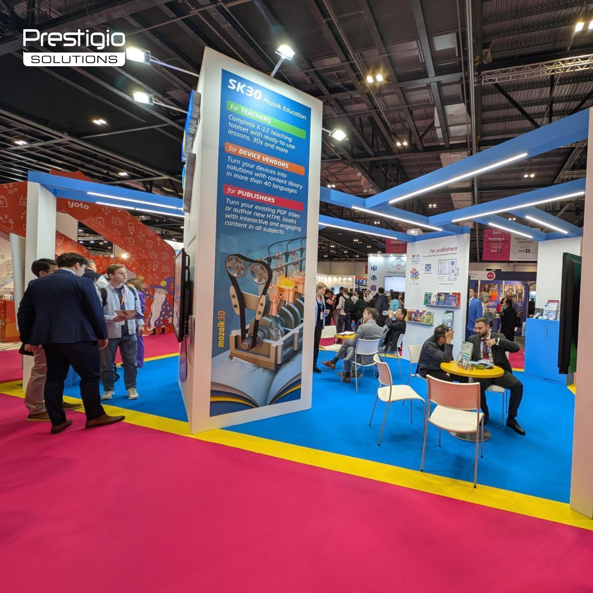 Prestigio Solutions & Mozaik Education Shined at BETT UK 2025 ...